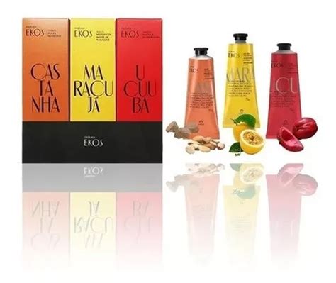 Set Cremas Hidratantes Pulpa Para Manos Natura Ekos Gr Meses Sin