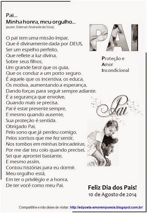Amor Em Poesia Feliz Dia Dos Pais 2014