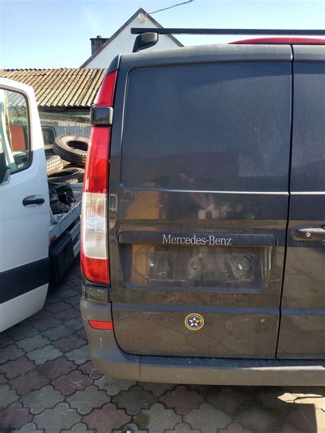 DRZWI MERCEDES VITO 639 LIFT 2 2 CDI 2007 2014 TYŁ 13706671211
