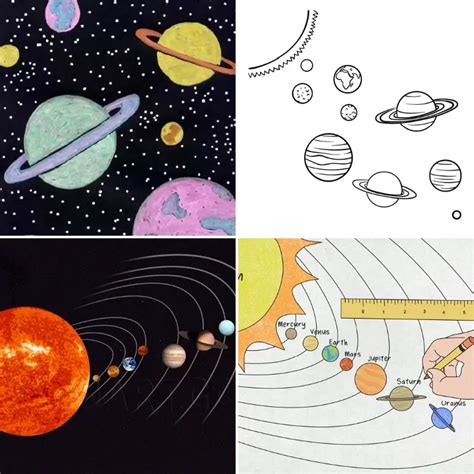 20 Easy Solar System Drawing Ideas How To Draw 54 Off NBKomputer