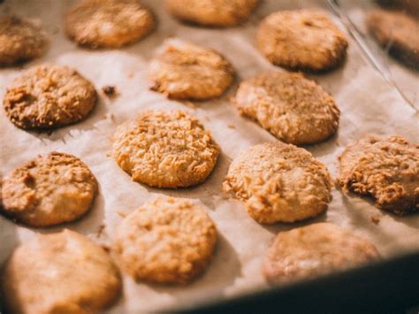 Galletas Veganas De Avena Y Manzana Sin Horno