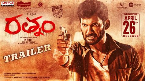 Rathnam Trailer Unleashed Vishal And Priya Bhavani Shankar Gear Up For
