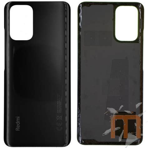Tapa Trasera Original Xiaomi Redmi Note 10 Pro Negro Movilcrack