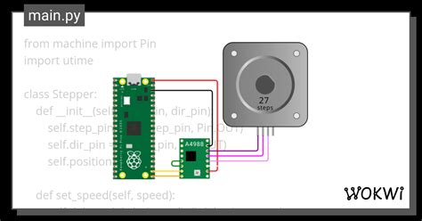 Stepper Motor Wokwi Esp Stm Arduino Simulator