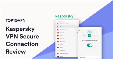 Kaspersky Secure Connection Vpn Review Top Vpn