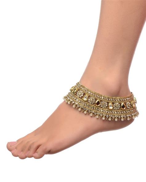 Heavily Adorned Payal Pair Buy Traditional Jewelry By Exclusively In
