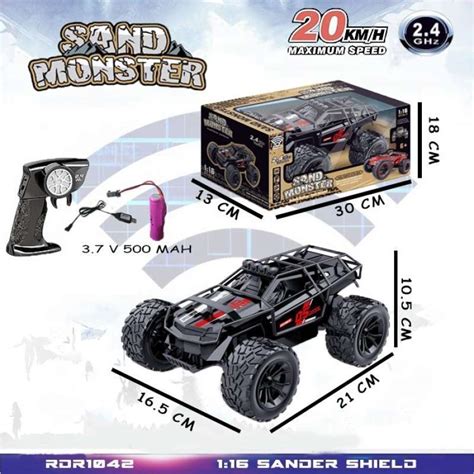 Jual RC Sand Monster Offroad Mainan Anak Mobil Remote Control Radio
