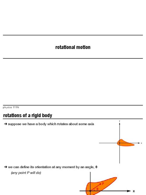 7 rotational motion rotation around a fixed axis acceleration