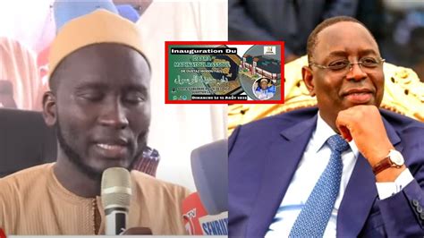 Cérémonie dinauguration du dahra Oustaz modou fall mane macky