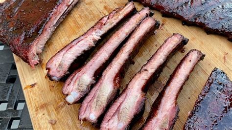 No Wrap Smoked Pork Ribs On The Rec Tec 700 Pellet Smoker Seared And