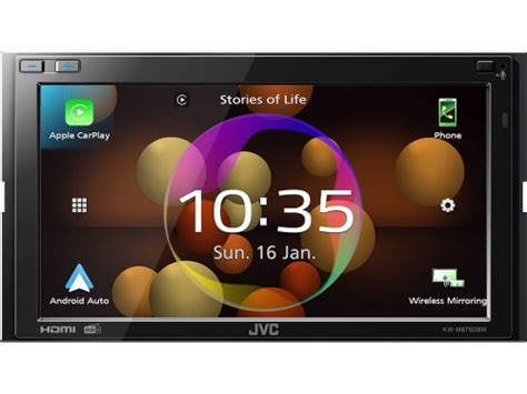JVC KW M875DBW Doppel DIN MP3 Autoradio Mit Touchscreen DAB