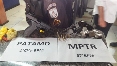 PM Prende Quatro Homens E Apreende Menor Que Trocaram Tiros No Surubi
