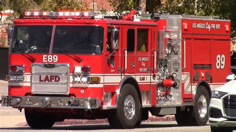 Lafd Engine Responding Youtube