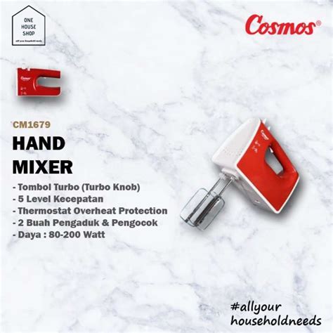 Promo Hand Mixer Cosmos Cm Diskon Di Seller Kaniarts Market