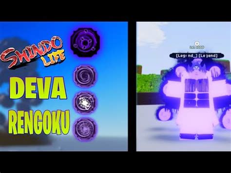 SHOWCASE DA NOVA GENKAI DEVA RENGOKU NO SHINDO LIFE ROBLOX YouTube
