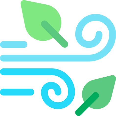 Windy Basic Rounded Flat Icon