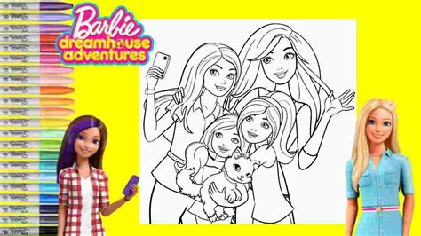 10 Top Barbie Dream House Coloring Pages