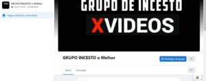 Exclusivo Grupos de incesto e conteúdo infantil se espalham pelas