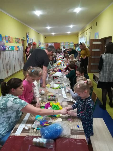 Warsztaty Wielkanocne w przedszkolu Zespół Szkolno Przedszkolny nr 2