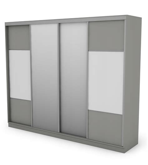 Szafa Przesuwna PREMIUM 300cm z Lustrami Szuflady Płyta 18mm SZ 4D