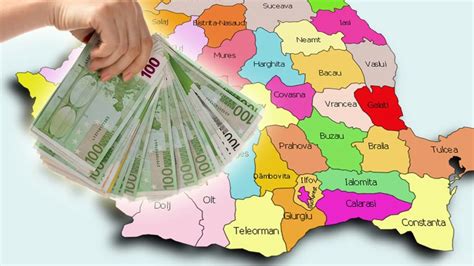 Harta salariilor topul județelor și domeniilor cu cele mai mari