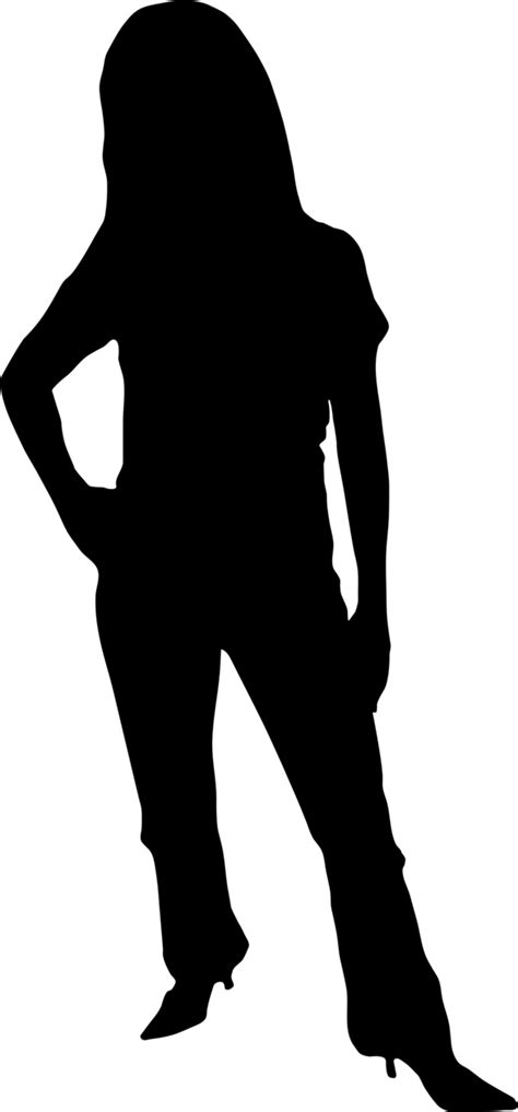 Teenage Girl Silhouette At Getdrawings Free Download