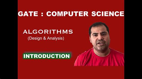 1 design and analysis of algorithms daa algorithms iit gate gate youtube