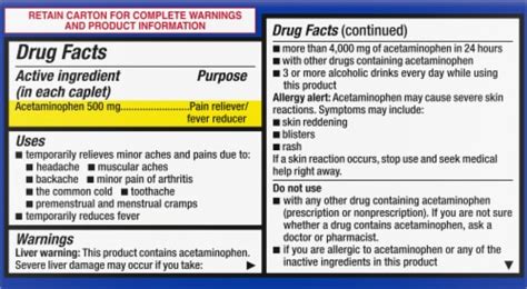 Kroger Pain Reliever And Fever Reducer Acetaminophen Extra Strength
