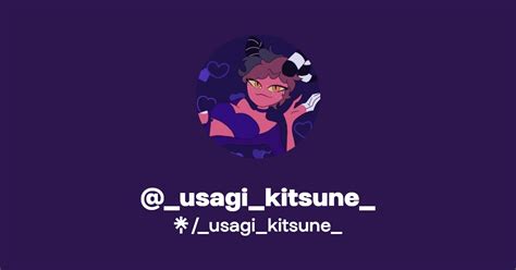 Usagi Kitsune Twitter Instagram TikTok Twitch Linktree