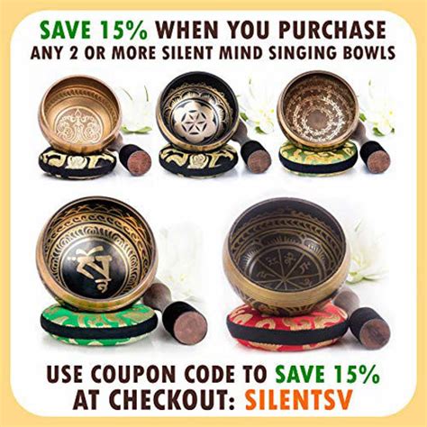 GetUSCart Tibetan Singing Bowl Set Easy To Play With Cushion New