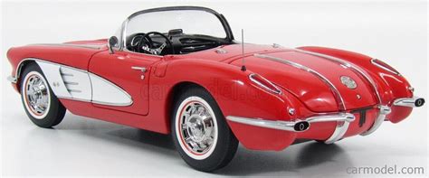 Autoart Scale Chevrolet Corvette Spider Hard Top Red