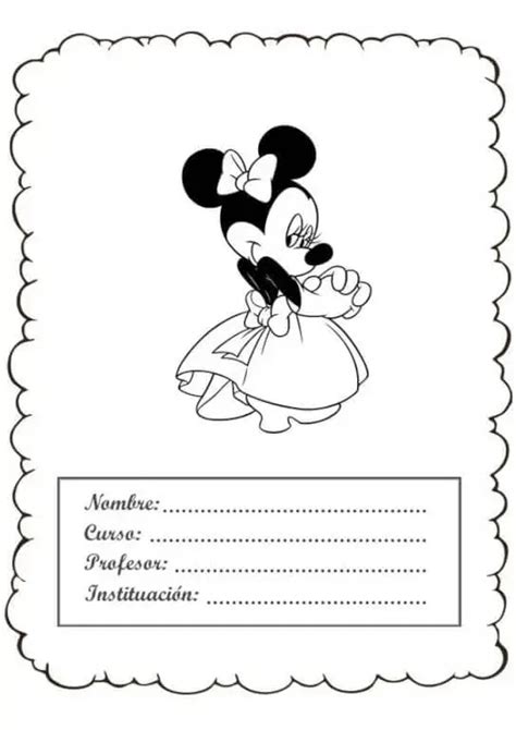 Carátulas fáciles para cuadernos de Niños y Niñas 2023 ari7