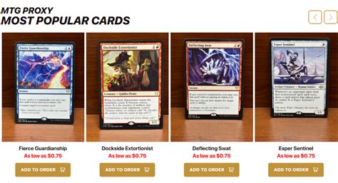 Ultimate Guide To Mtg Print Proxies How To Make And Use Them