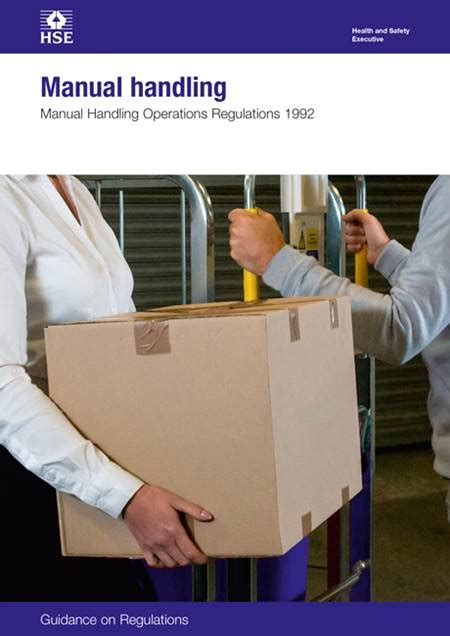 Manual Handling Manual Handling Operations Regulations Guidance On