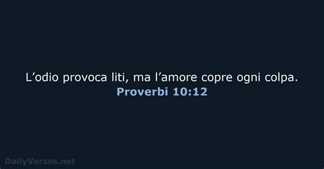 Ottobre Versetto Della Bibbia Del Giorno Nr Proverbi