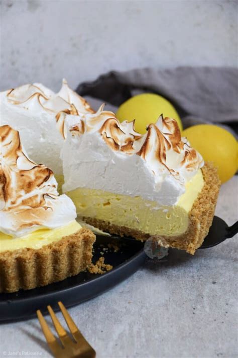 No Bake Lemon Meringue Cheesecake Jane S Patisserie