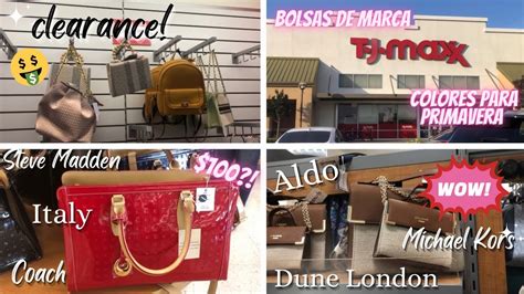 Bolsas Que Tiene TjMaxx Clearance Coach Aldo Y Mas YouTube