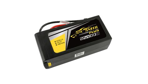 Tattu Plus 6S 22000mAh 22 2V 25C Lipo Smart Drone Battery Grepow