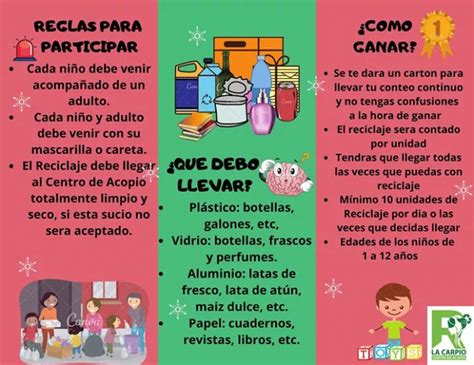 Fomentando la importancia del reciclaje en los niños Carpio de Luz