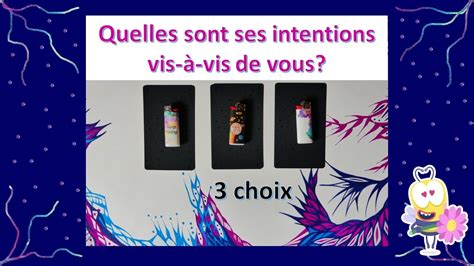 Quelles sont les intentions de cette personne vis à vis de vous Tirage