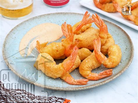 Gambas A La Gabardina El Cocinero Casero Pescados Y Mariscos