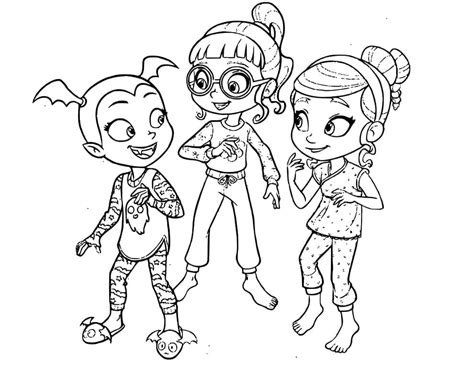 Dibujos De Vampirina Para Colorear Dibujos Online