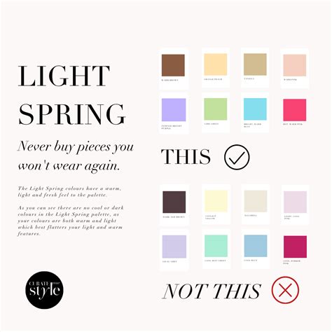 The Light Spring Color Palette Curate Your Style Summer Hair Color