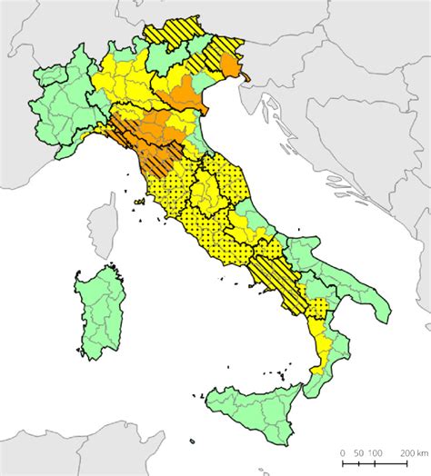 Allerta Meteo Protezione Civile Nuova Forte Ondata Di Maltempo