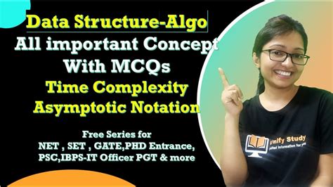 time complexity asymptotic notation of the algorithm data structure and algorithm day 6 youtube