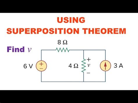 SUPERPOSITION THEOREM SOLVED PROBLEMS YouTube