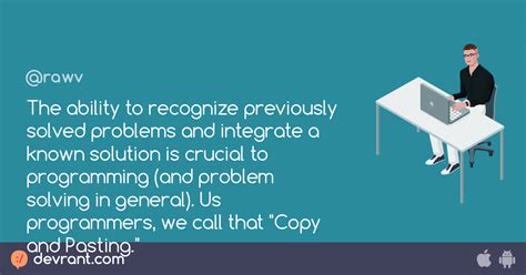 copy paste programming the ability to recognize previously solved problems and integrate a