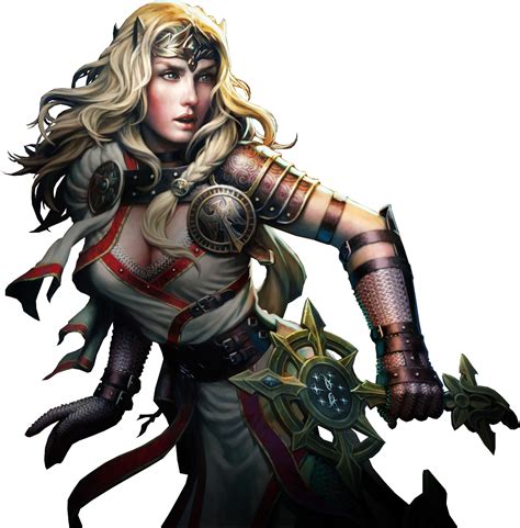 Neverwinter Cleric Render Fantasy Female Warrior Dungeons And Dragons Cleric Cleric