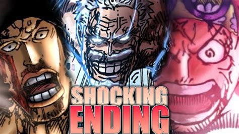 The Shocking Ending Of The Garp Arc One Piece Chapter Youtube