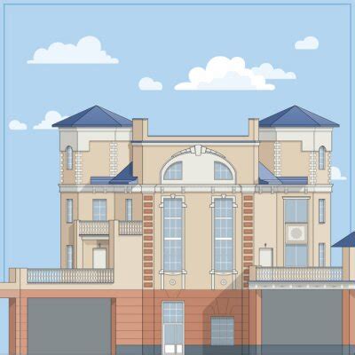Modern Office Furniture Icons In Top View Vector Floor Plan Adesivos